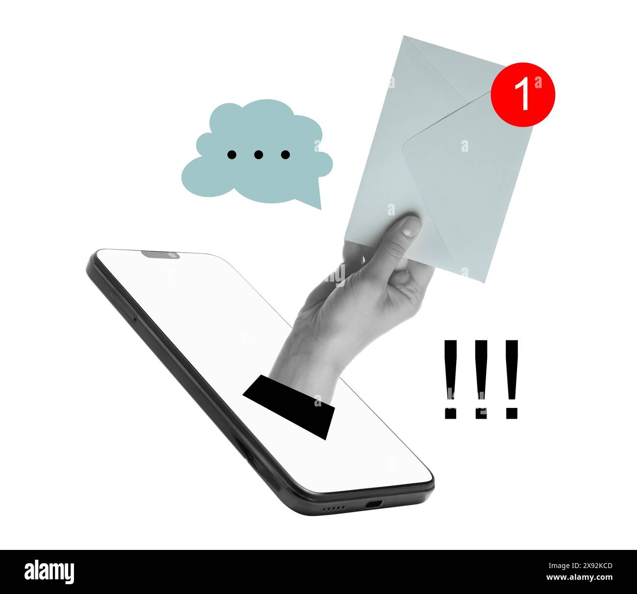 Contemporary pop art collage Cut Out Stock Images & Pictures - Alamy