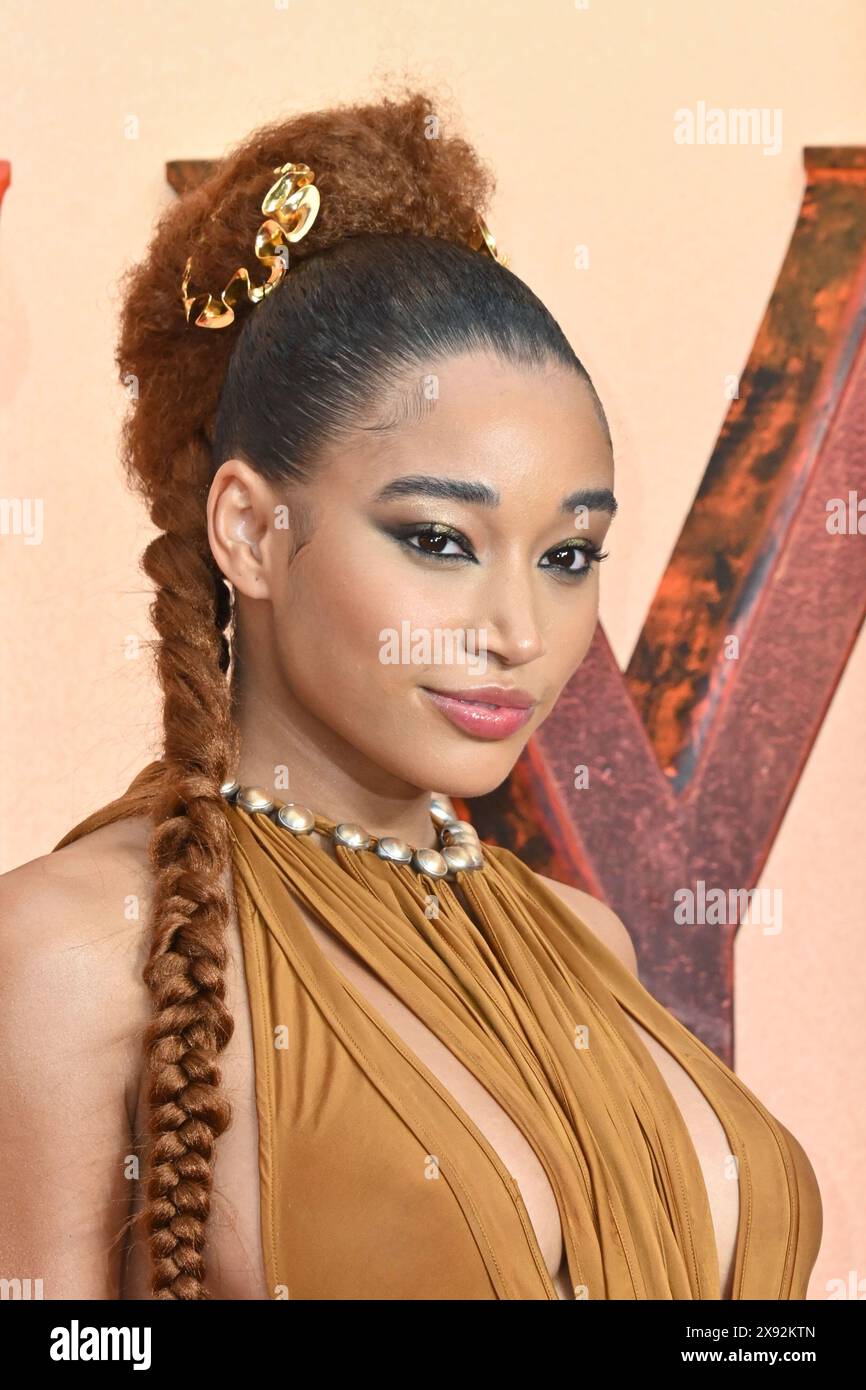 London, UK. 28th May, 2024. Amandla Stenberg at UK Premiere of Star ...