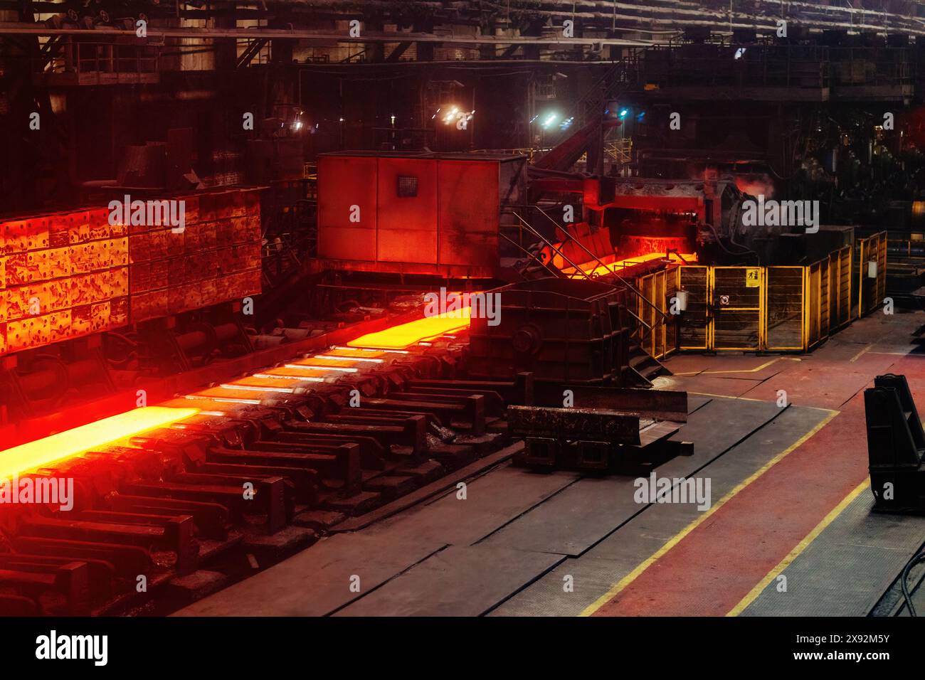 Hot slab on conveyor hi-res stock photography and images - Alamy