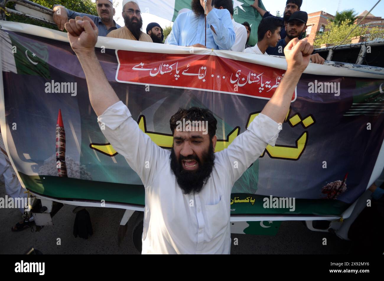 Peshawar, Peshawar, Pakistan. 28th May, 2024. Pakistan remembers ...