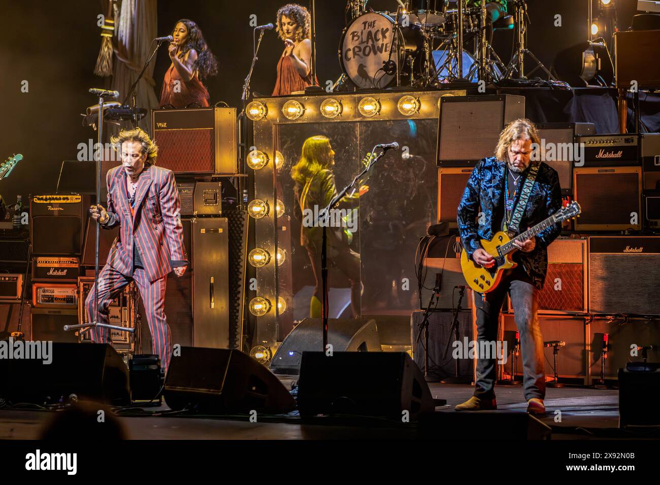 Milan Italy. 27th May 2024. The American band THE BLACK CROWES performs ...