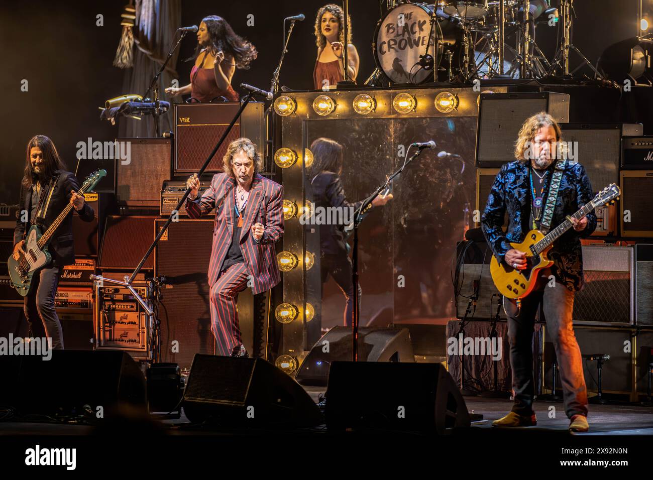 Milan Italy. 27th May 2024. The American band THE BLACK CROWES performs ...