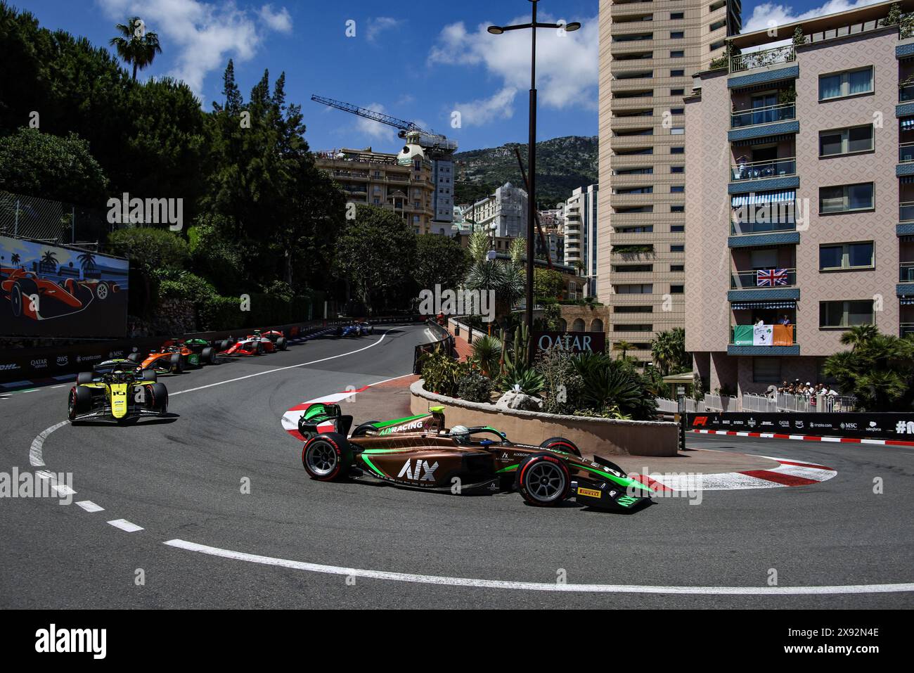 25 BARNARD Taylor (gbr), PHM AIX Racing, Dallara F2 2024, action during ...