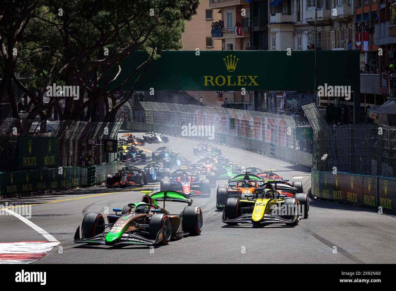 25 BARNARD Taylor (gbr), PHM AIX Racing, Dallara F2 2024 and 10 ...