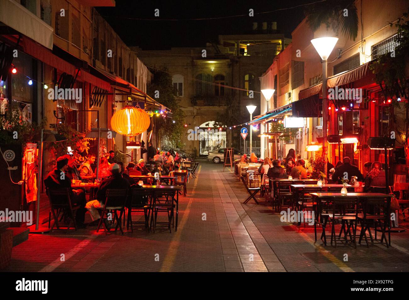 Jaffa nightlife, Tel Aviv, Israel Stock Photo - Alamy