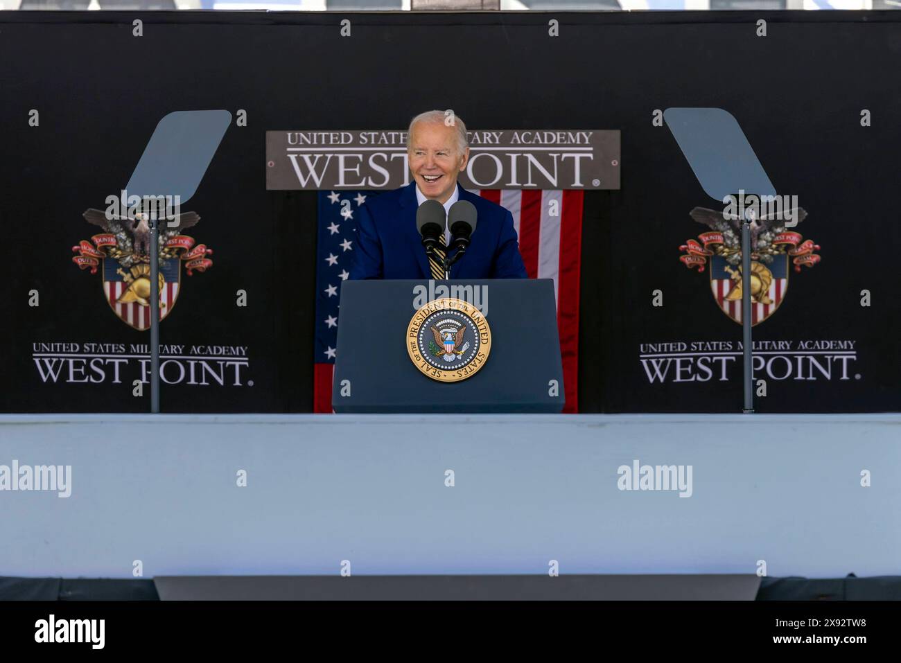 West Point, United States. 25 May, 2024. U.S President Joe Biden ...