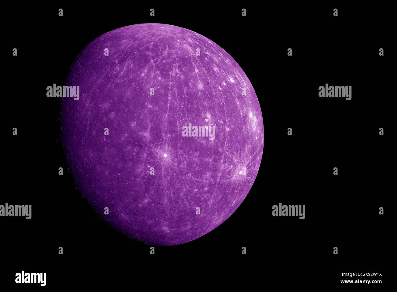 Planet Mercury in space. Elements of this image furnished by NASA Stock ...