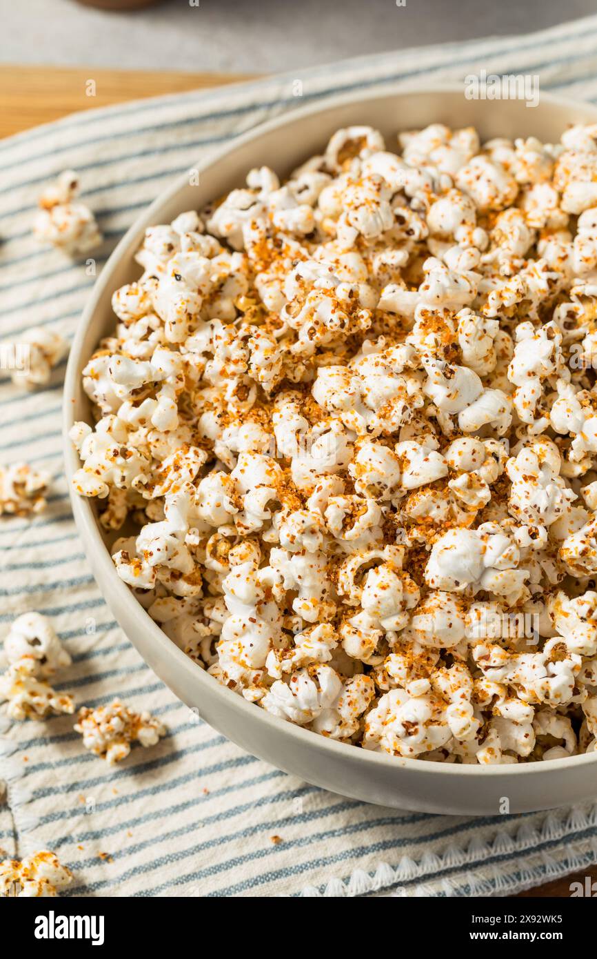 Homemade Spicy Taijin Popcorn with Salted Butter Stock Photo - Alamy