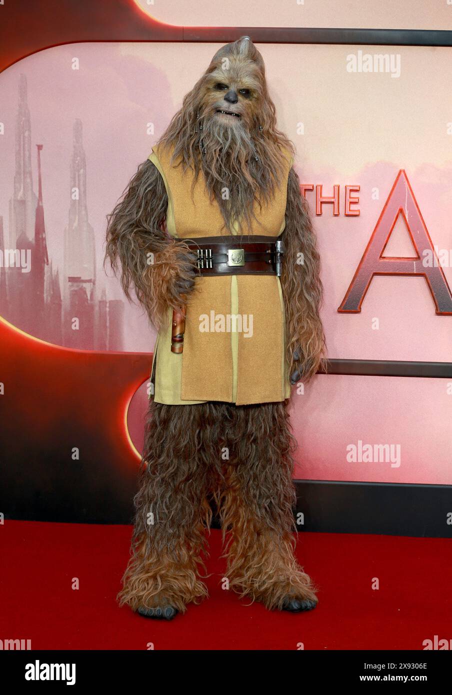 London, UK. 28th May, 2024. Chewbacca attends the "Star Wars: The ...