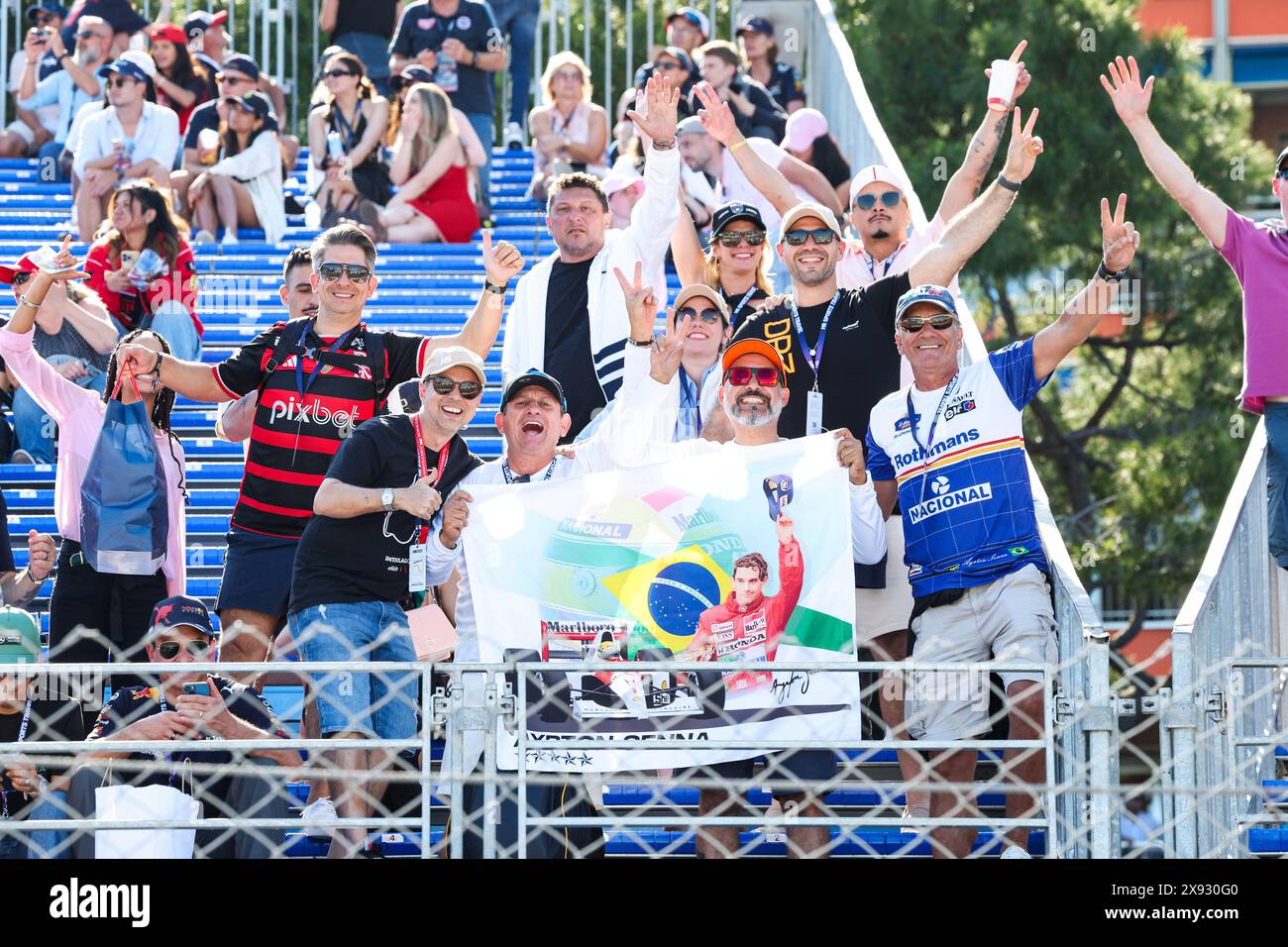 Fans during the Formula 1 Grand Prix de Monaco 2024, 8th round of the ...