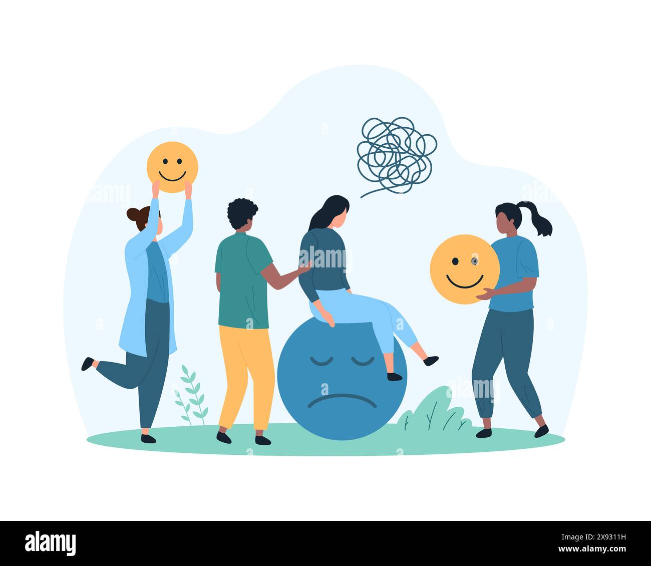 Mental health, changes in mood and emotions, emotional intelligence ...