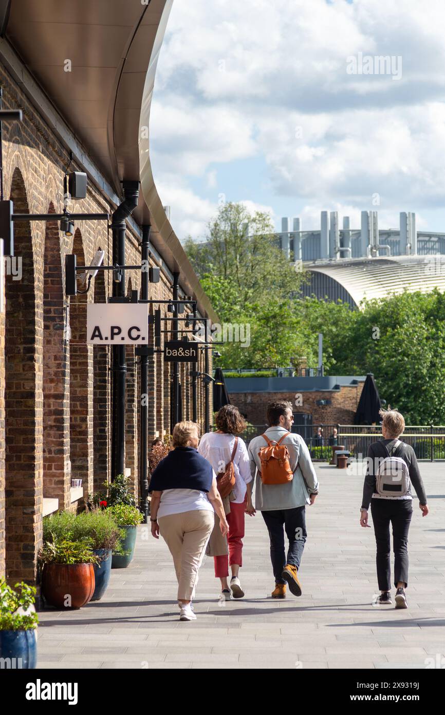 Coal Drops Yard, King's Cross, London, UK Stock Photo - Alamy