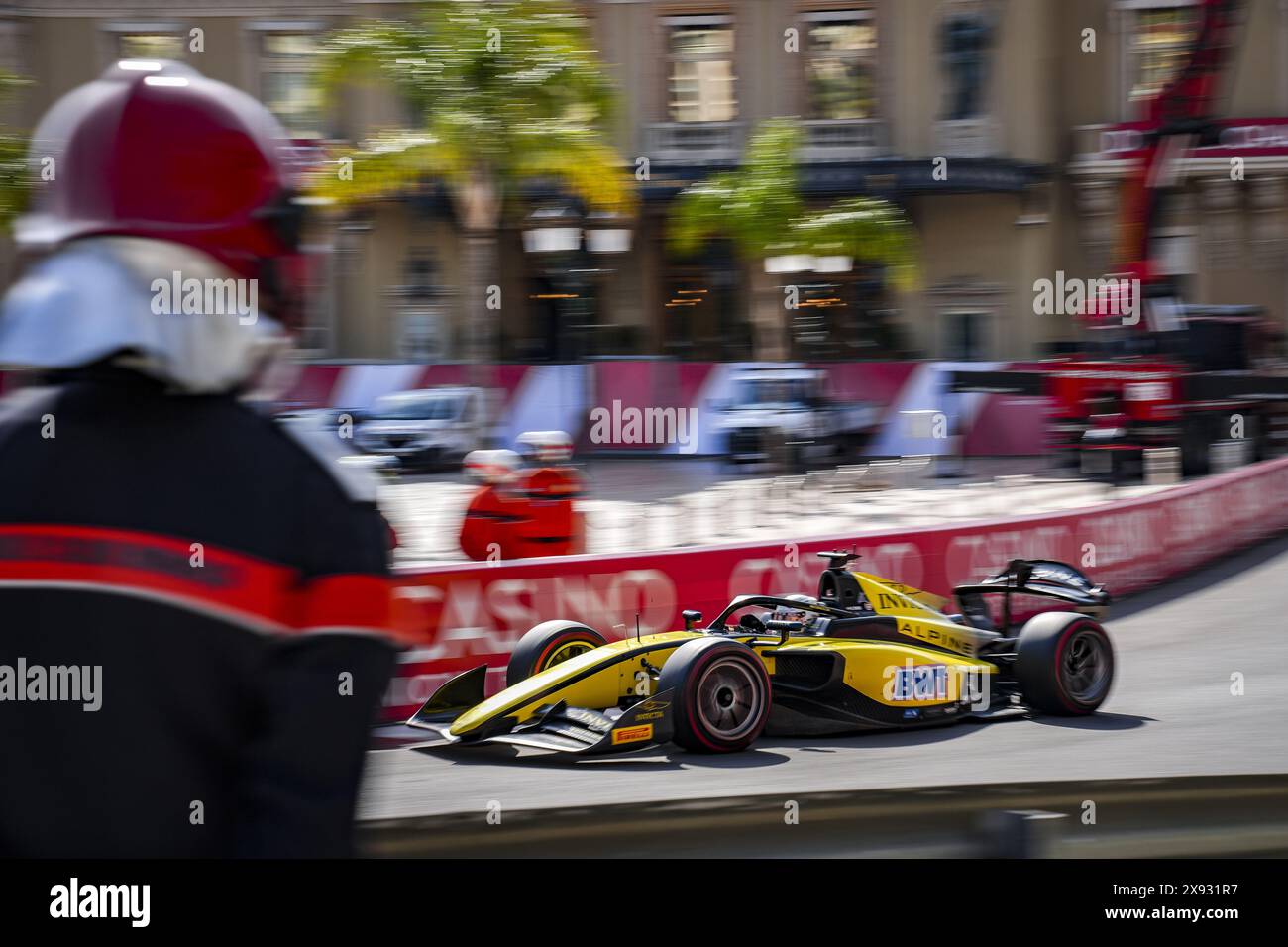 10 BORTOLETO Gabriel (bra), Invicta Racing, Dallara F2 2024, action ...