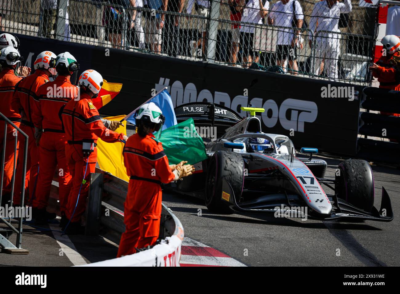 17 ARON Paul (est), Hitech Pulse-Eigt, Dallara F2 2024, action during ...