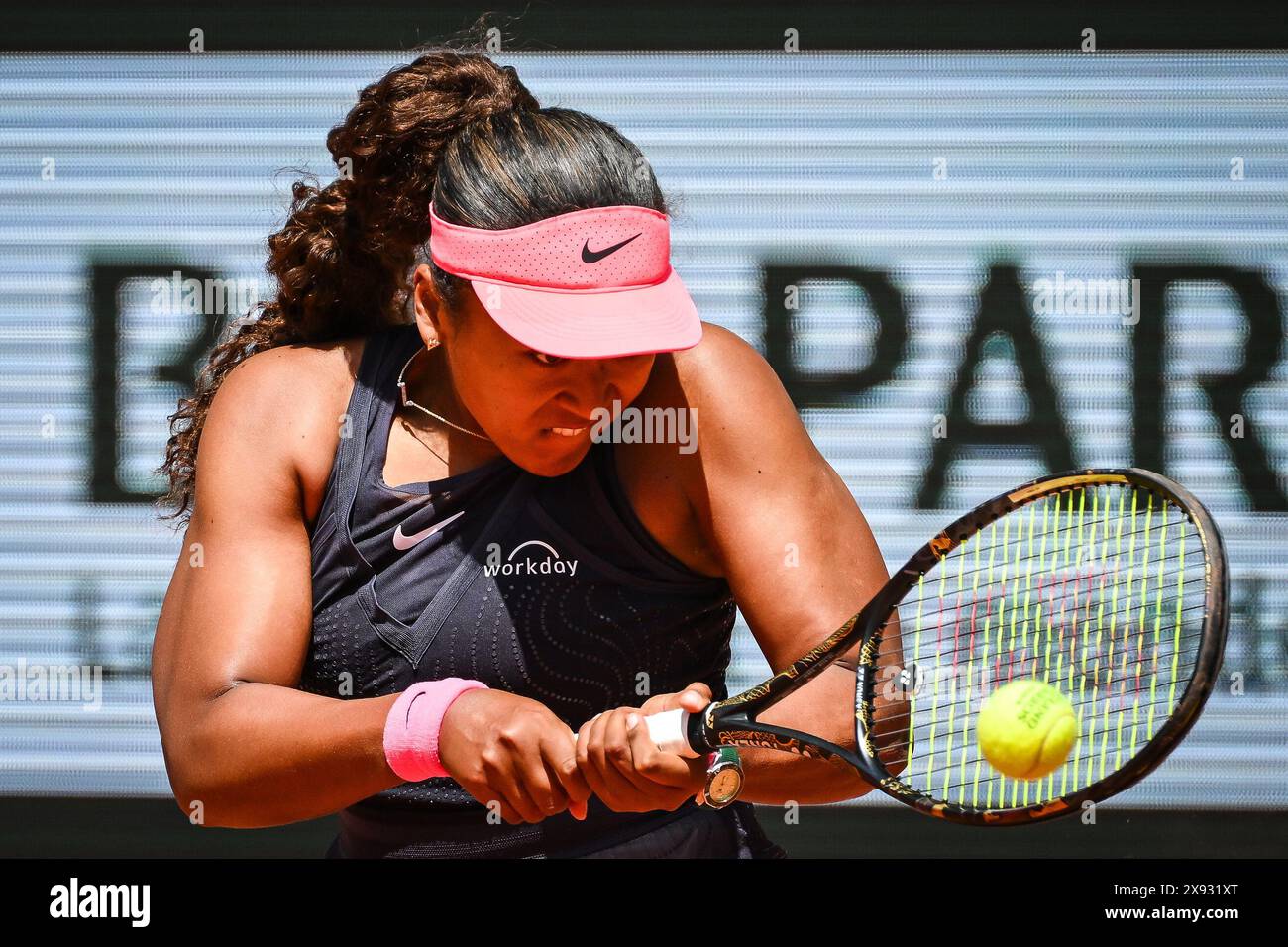 Naomi OSAKA of Japan during the first day of Roland-Garros 2024, ATP ...