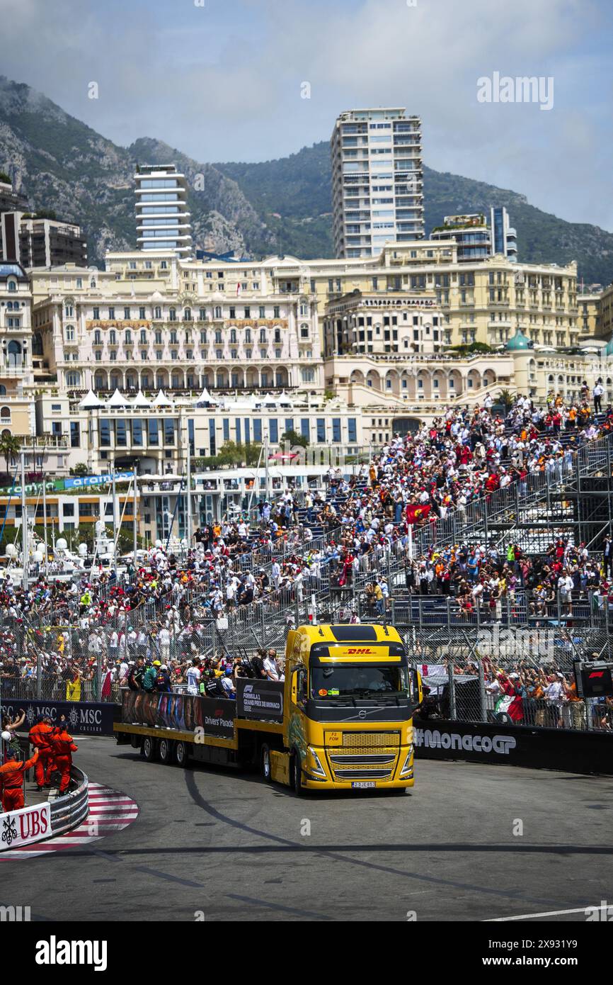 Drivers parade during the Formula 1 Grand Prix de Monaco 2024, 8th ...