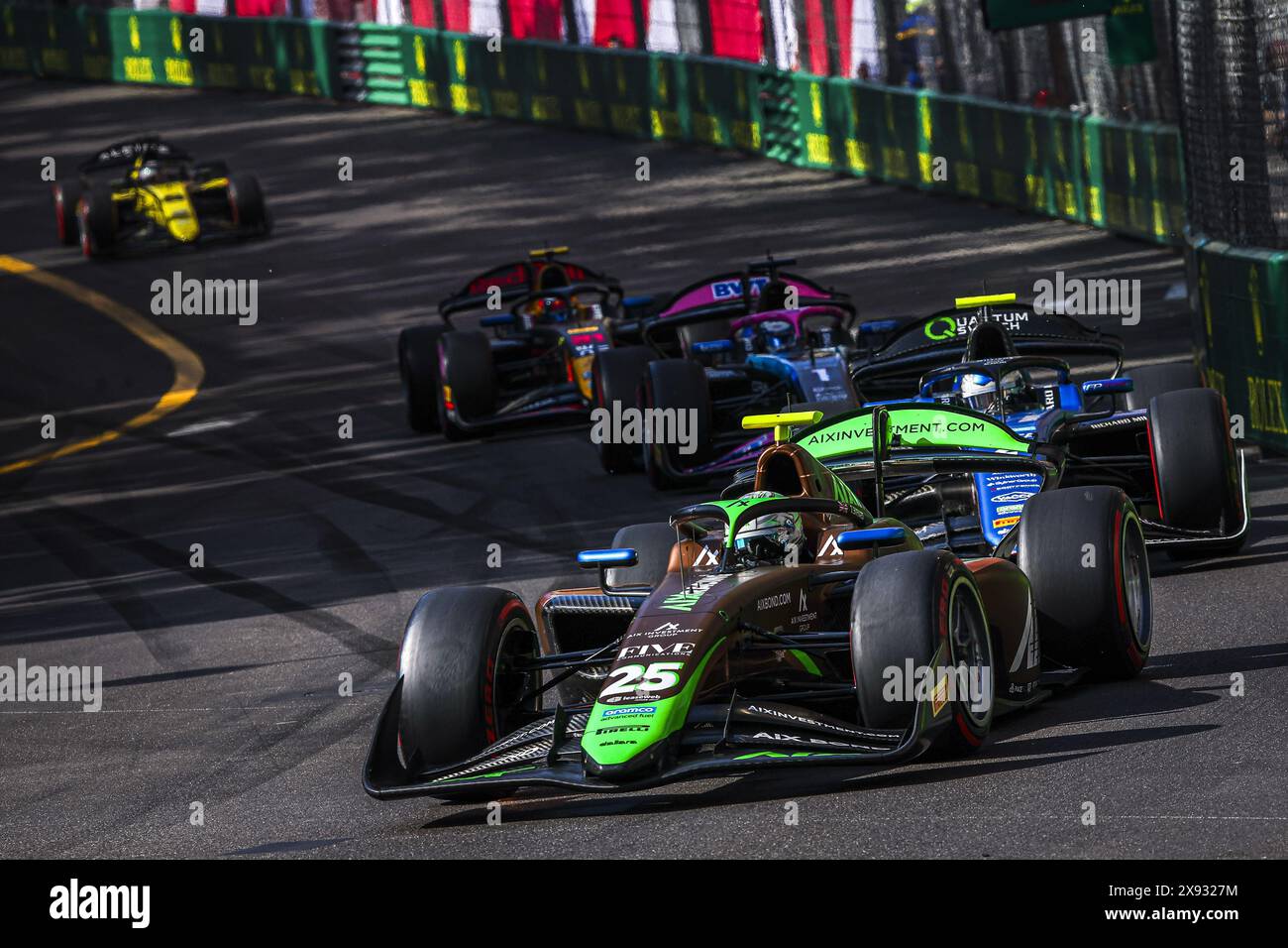 25 BARNARD Taylor (gbr), PHM AIX Racing, Dallara F2 2024, action during ...