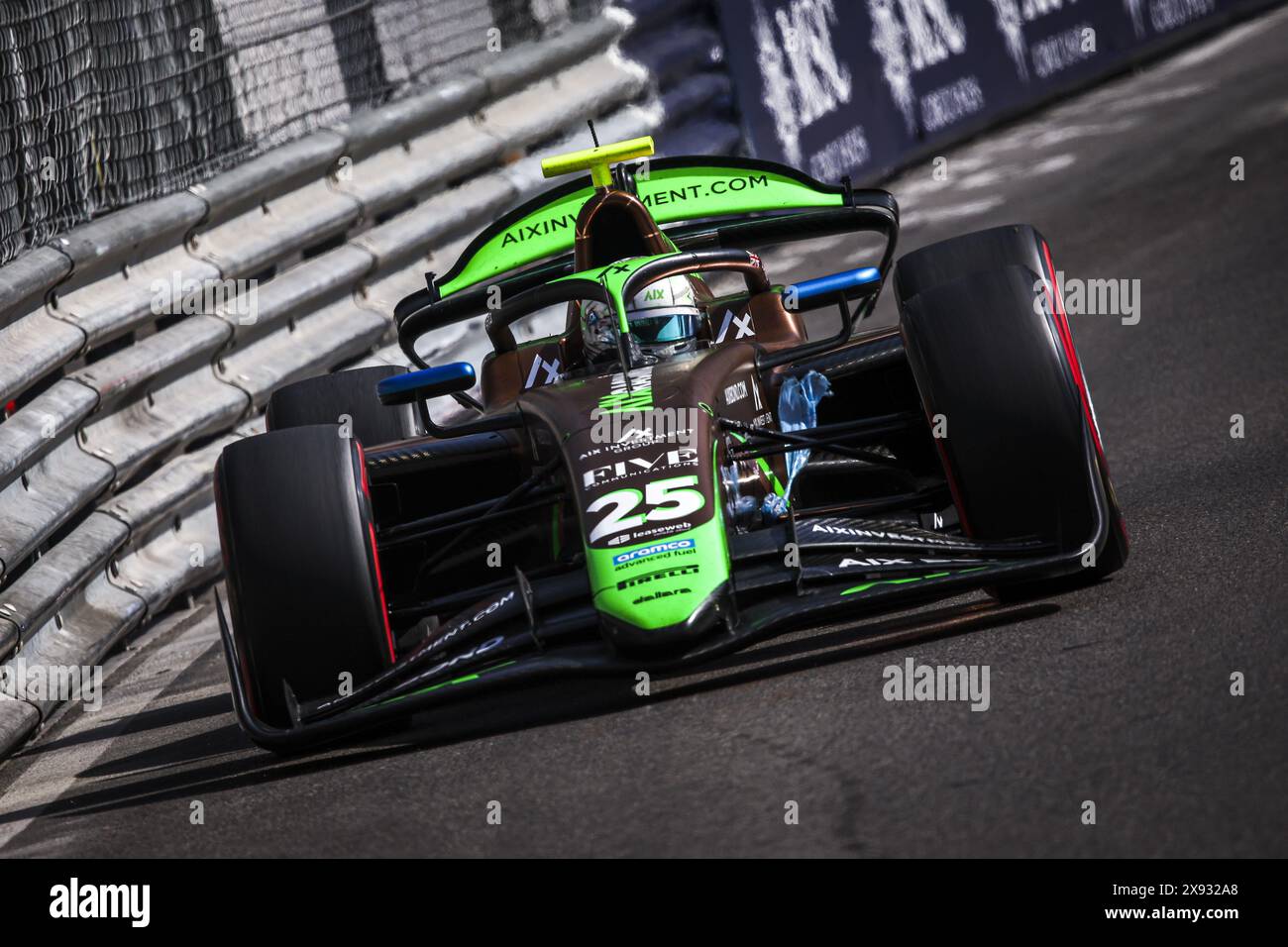 25 BARNARD Taylor (gbr), PHM AIX Racing, Dallara F2 2024, action during ...