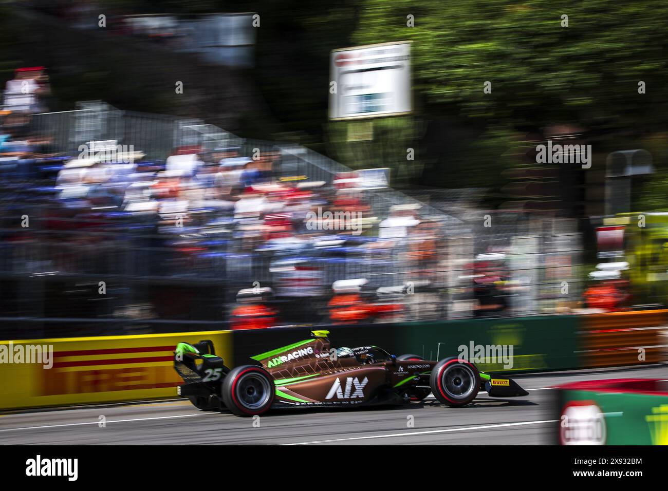 25 BARNARD Taylor (gbr), PHM AIX Racing, Dallara F2 2024, action during ...