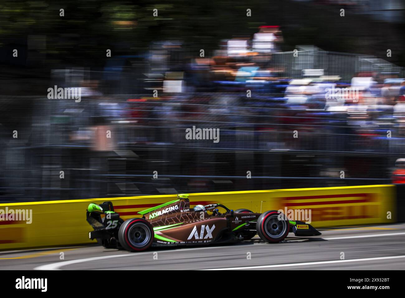 25 BARNARD Taylor (gbr), PHM AIX Racing, Dallara F2 2024, action during ...