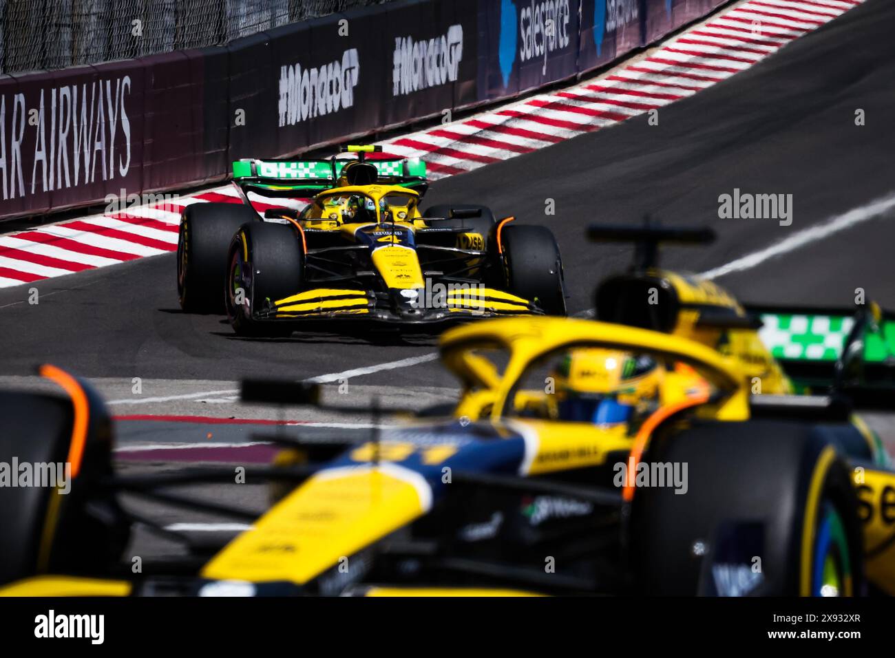 04 NORRIS Lando (gbr), McLaren F1 Team MCL38, action during the Formula 1 Grand Prix de Monaco ...