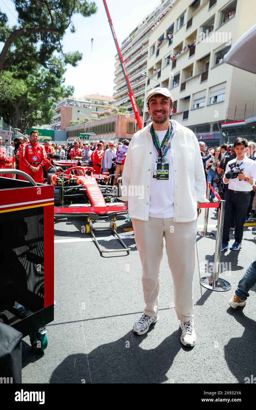 French YouTuber Julien Cizabuiros, aka Idreau, on the starting grid ...