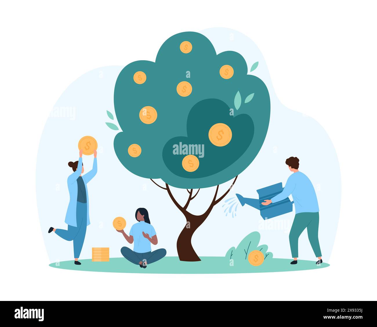 Financial investments and savings growth, increase earning profit and ...