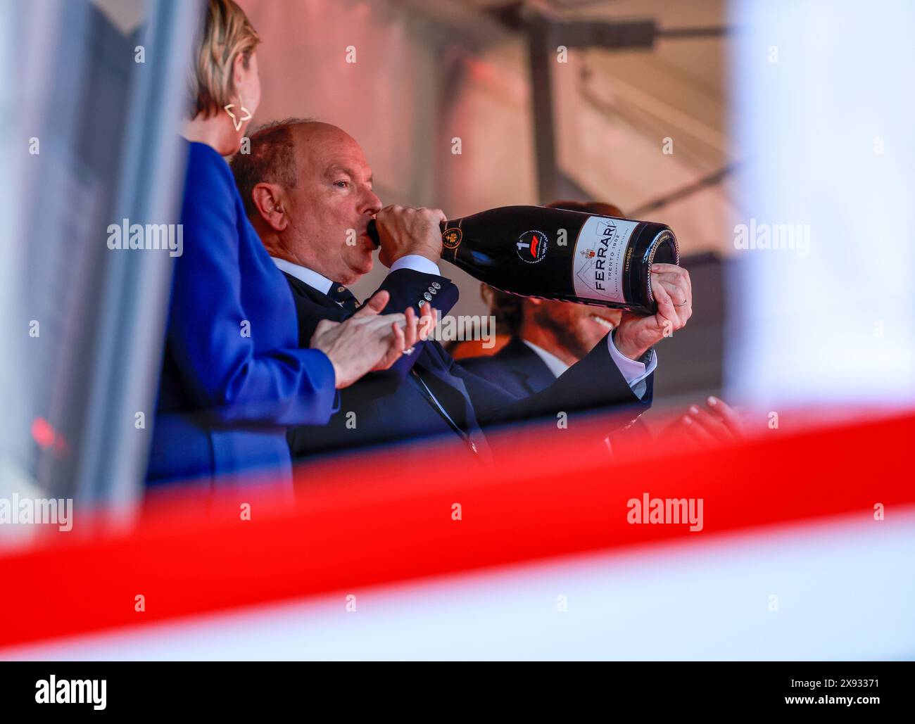 Albert II Grimaldi Prince of Monaco, podium during the Formula 1 Grand ...