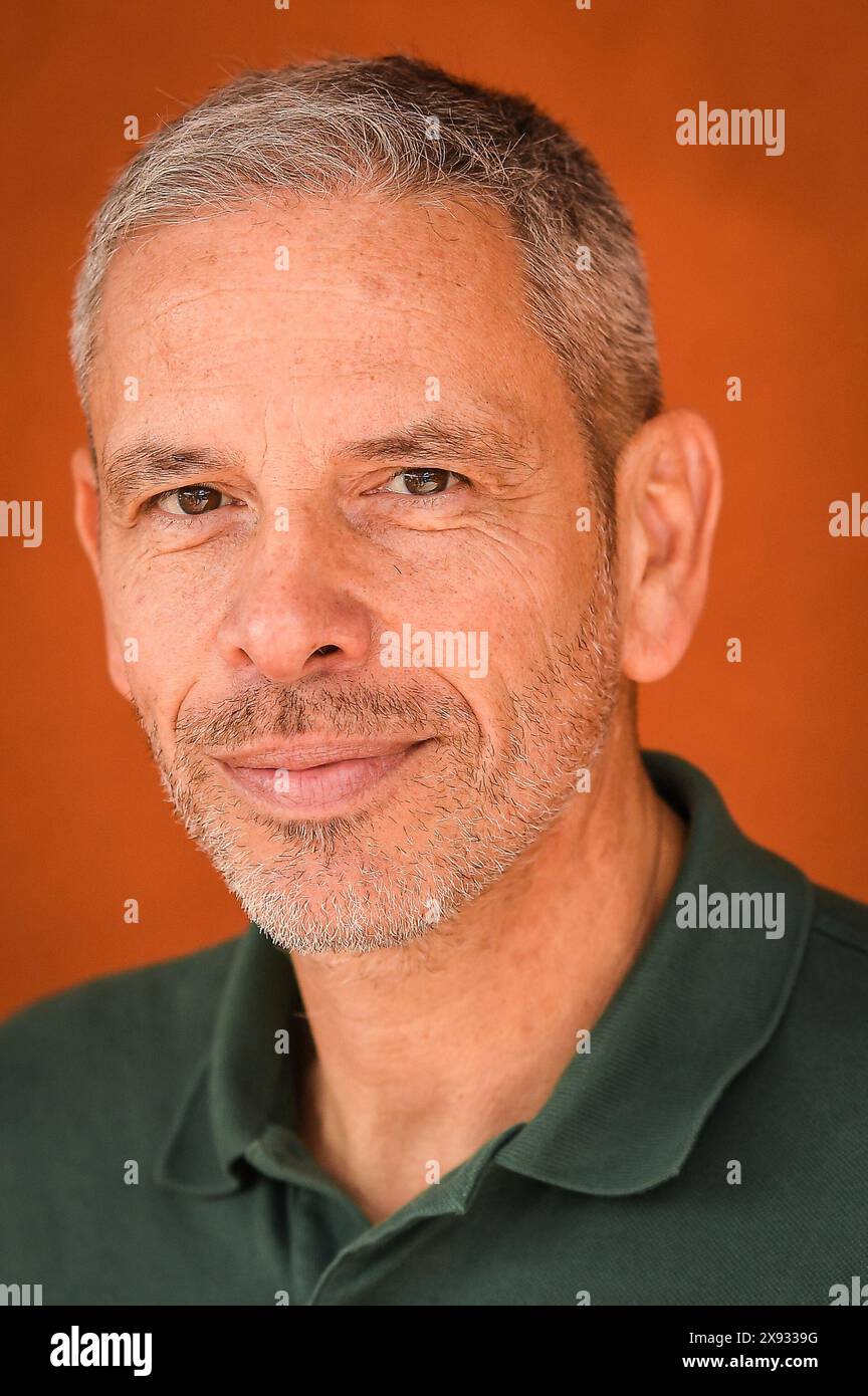 Medi SADOUN during the first day of Roland-Garros 2024, ATP and WTA ...