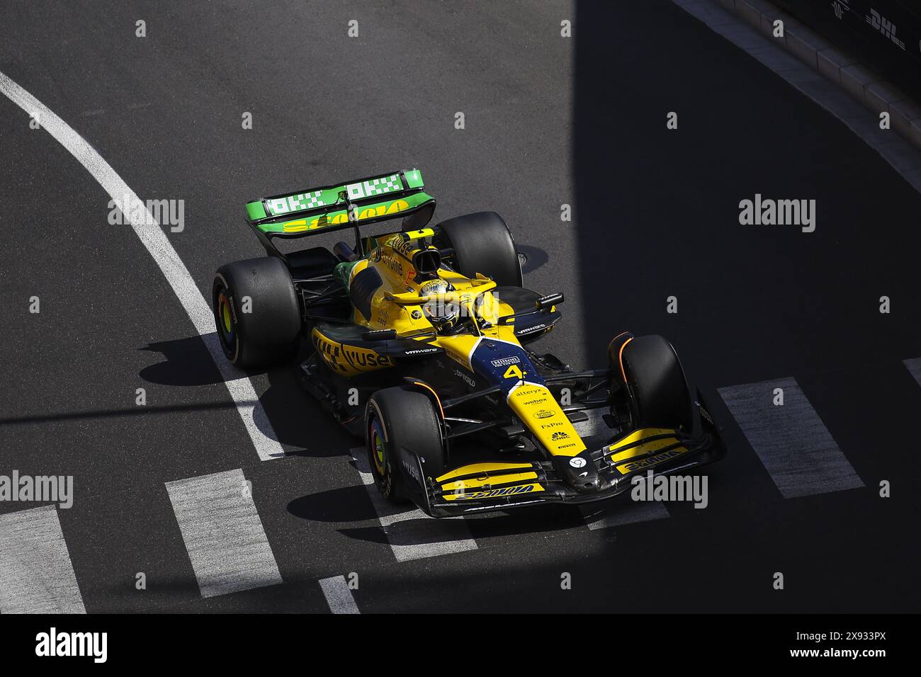 04 NORRIS Lando (gbr), McLaren F1 Team MCL38, action during the Formula 1 Grand Prix de Monaco ...