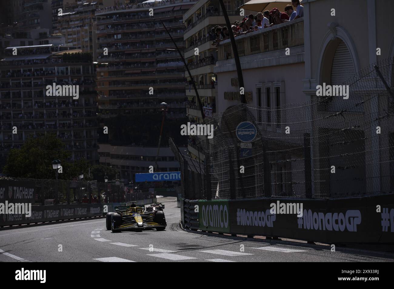 04 NORRIS Lando (gbr), McLaren F1 Team MCL38, action during the Formula 1 Grand Prix de Monaco ...