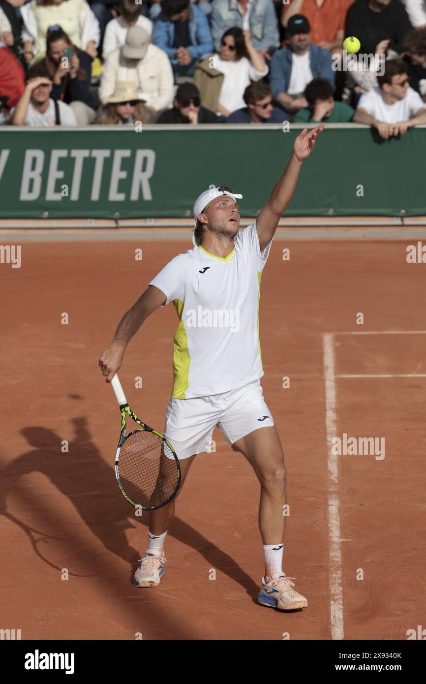 Alexandre Muller of France during day 1 of the 2024 French Open, Roland ...
