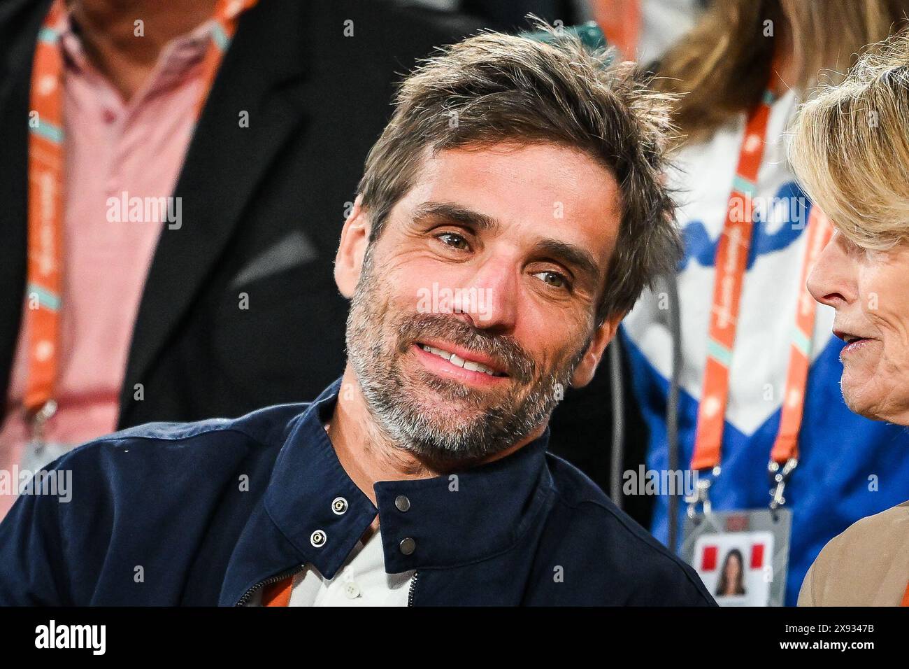 Arnaud CLEMENT during the second day of Roland-Garros 2024, ATP and WTA ...
