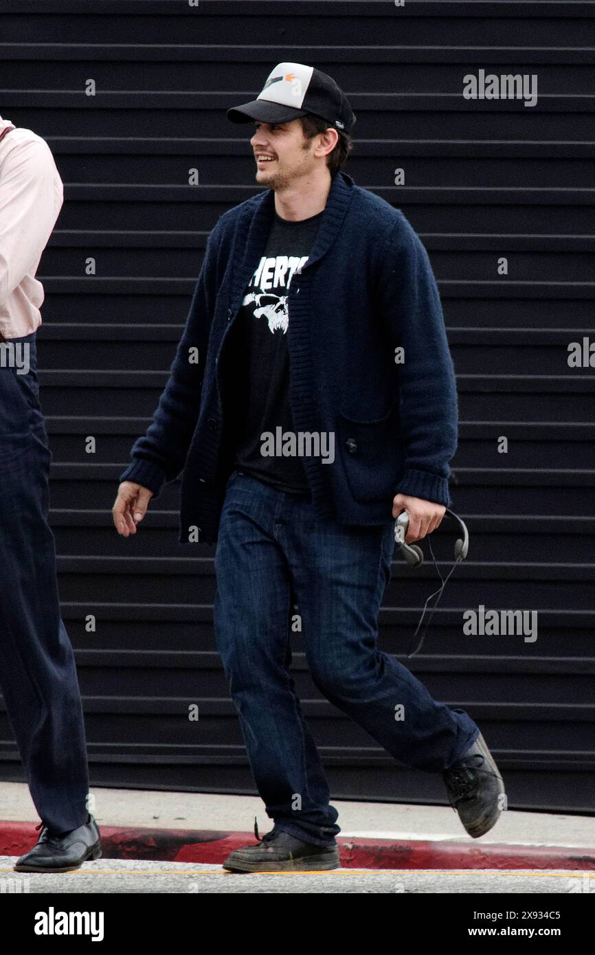Exclusive Director James Franco and cast on the set of "Bukowski" in ...