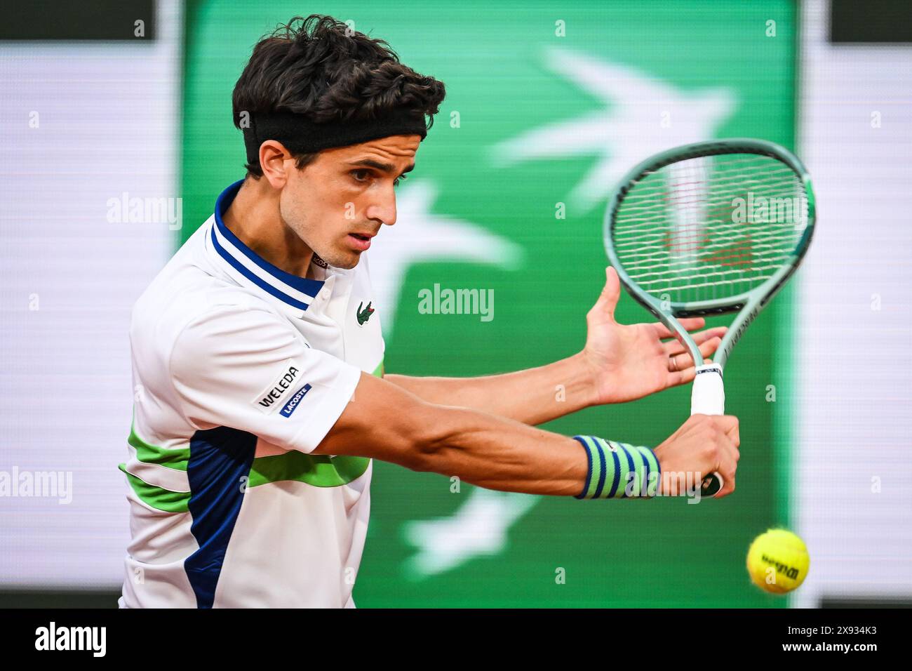 Pierre-Hugues HERBERT of France during the third day of Roland-Garros ...
