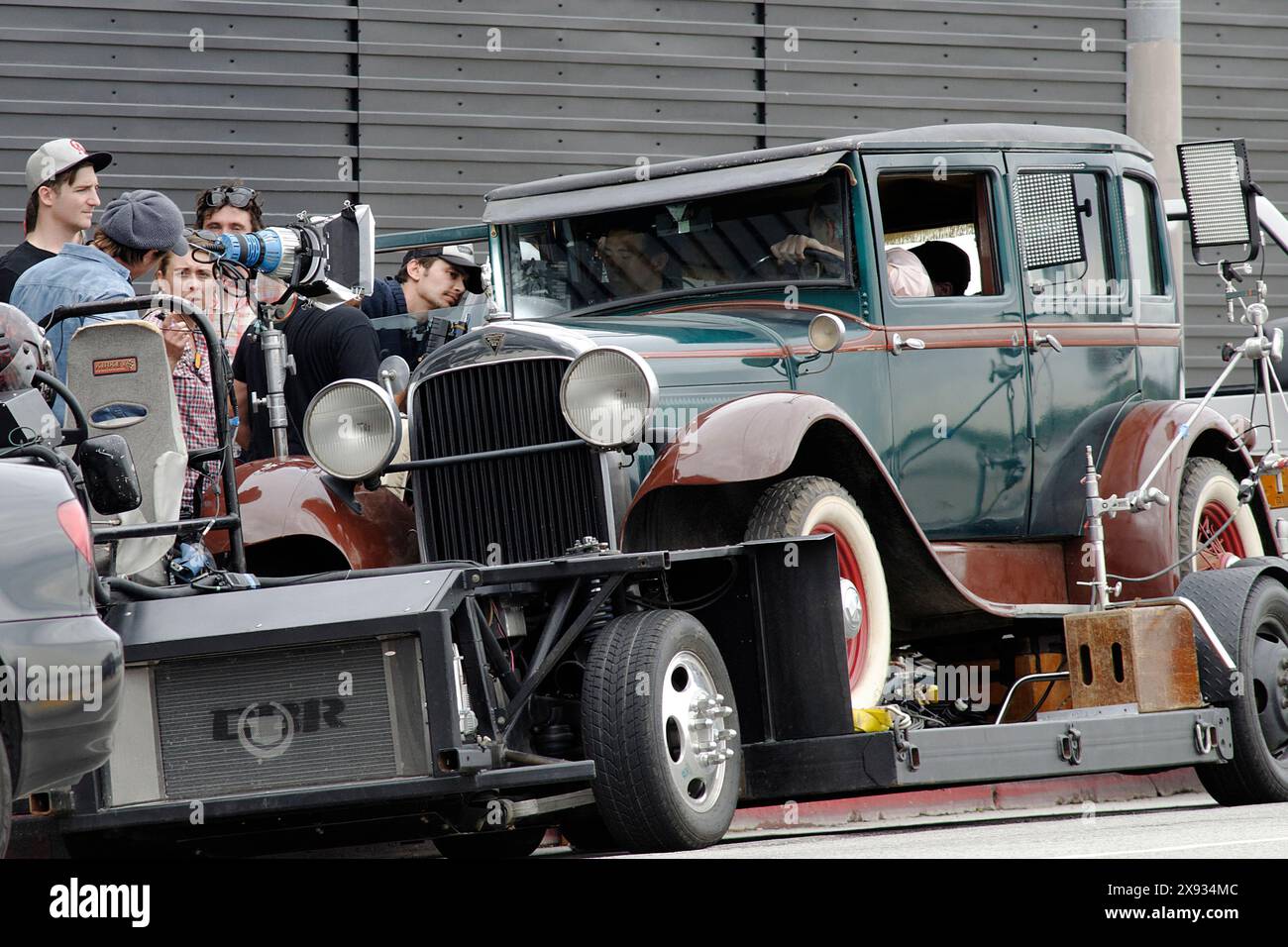 Exclusive Director James Franco and cast on the set of "Bukowski" in ...