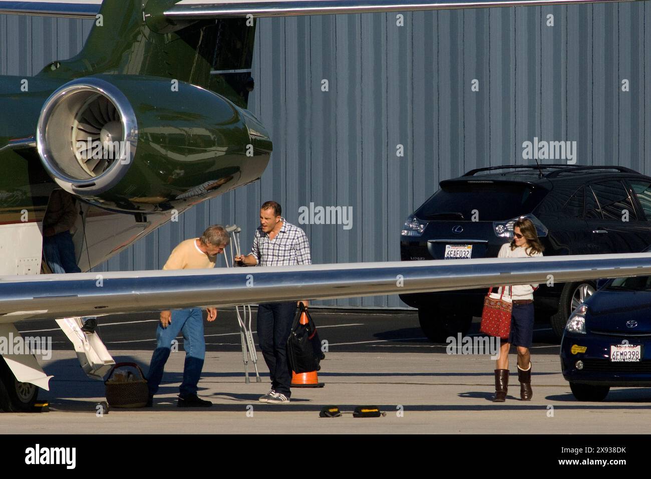 Exclusive. Harrison Ford left for the Labor Day weekend with his wife ...