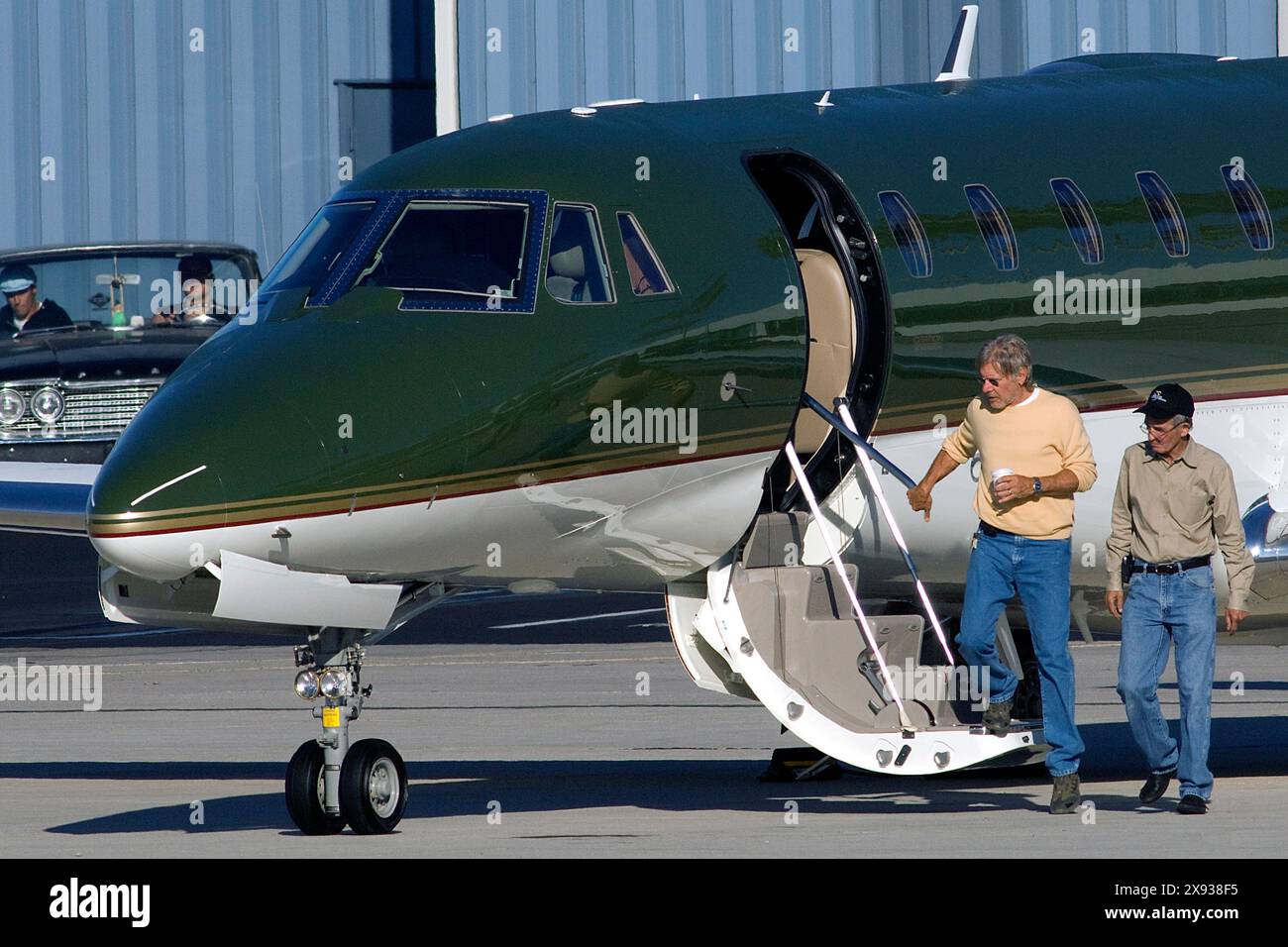 Exclusive. Harrison Ford left for the Labor Day weekend with his wife ...