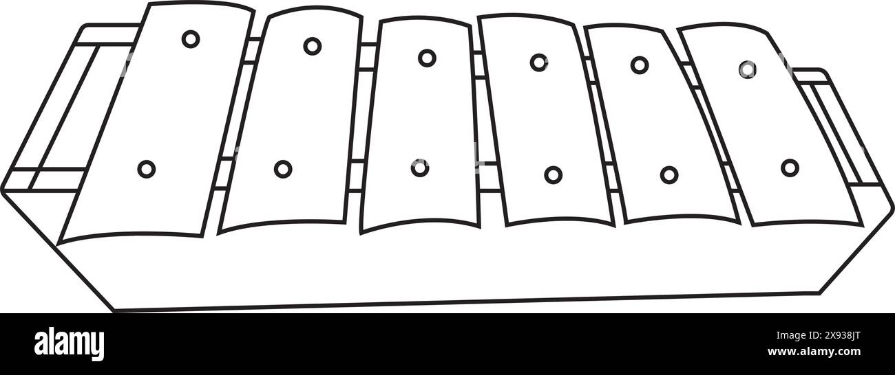 Gamelan icon, traditional Indonesian musical instrument,vector ...