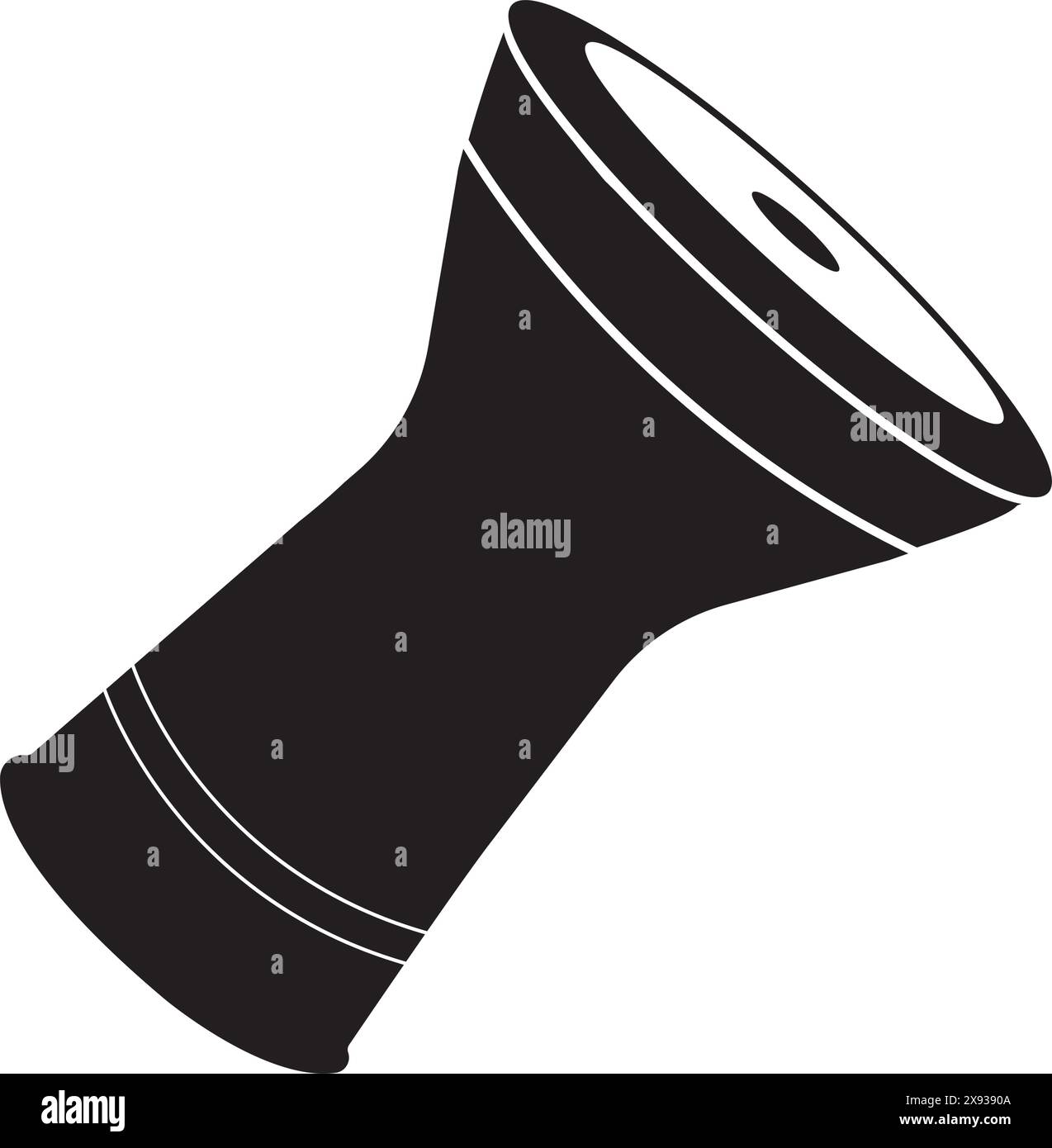 Darbuka icon, a traditional percussion musical instrument from the ...