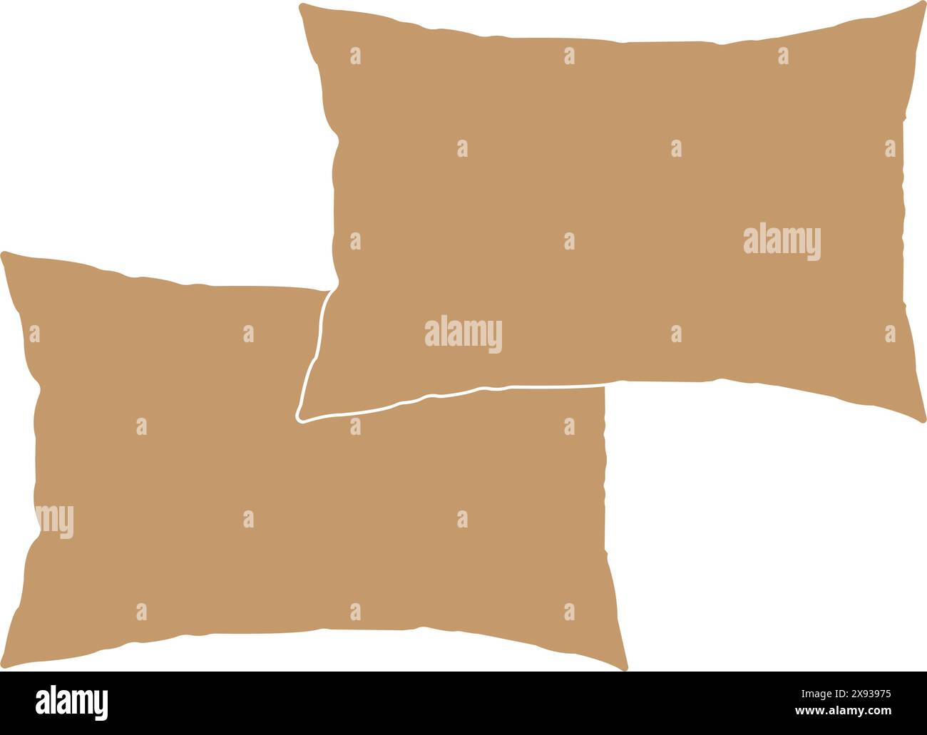 Pillow icon simple element Stock Vector Images - Alamy