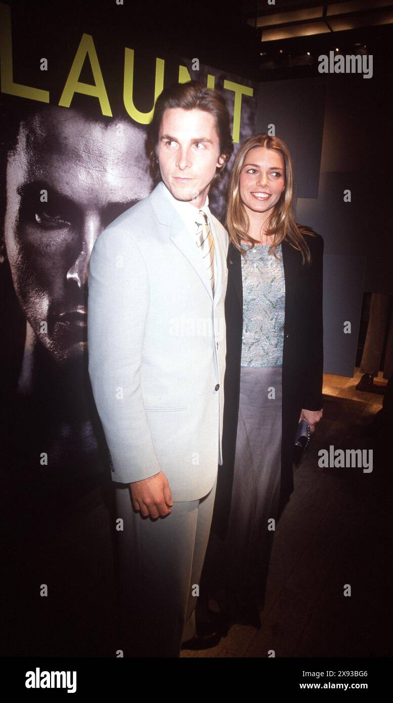 K18512WW: EMPORIO ARMANI, CHRISTIAN BALE CELEB FLAUNT MAG. APRIL ISSUE.EMPORIO ARMANI, NYC 04/12 ...