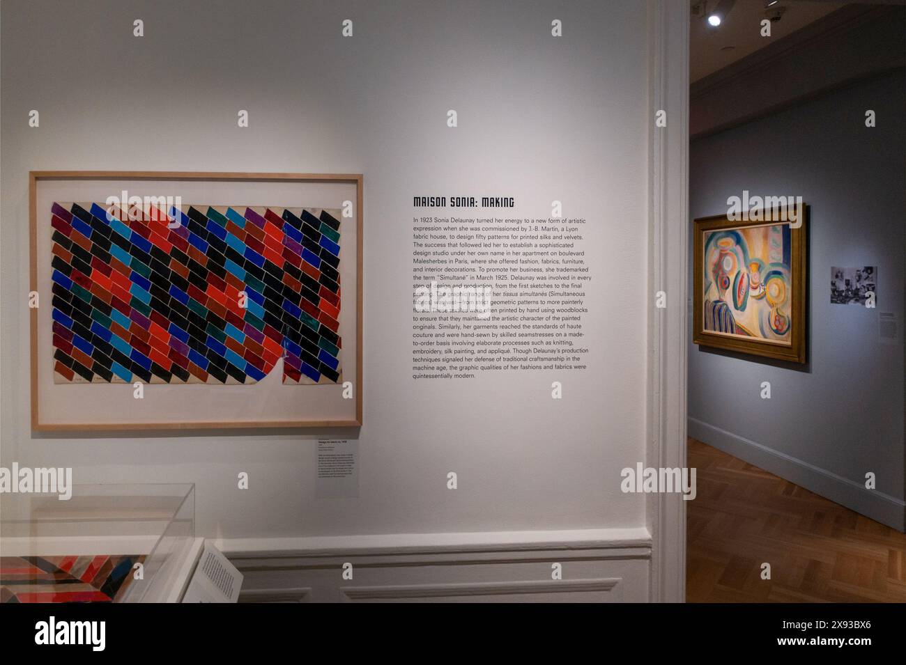 Sonia Delaunay exhibition at the Bard Graduate Center Gallery in ...