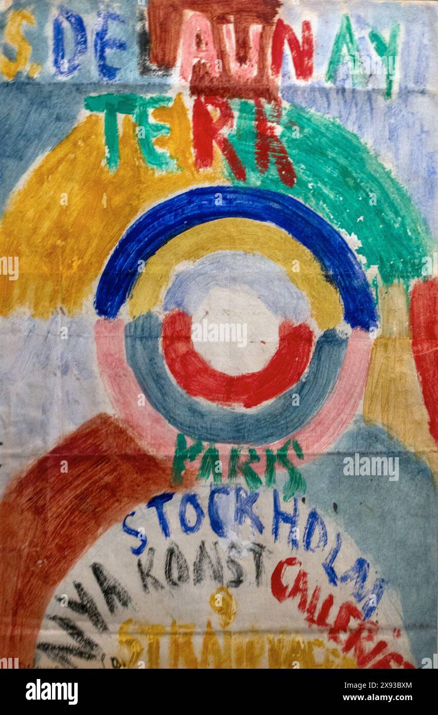 Sonia Delaunay exhibition at the Bard Graduate Center Gallery in ...
