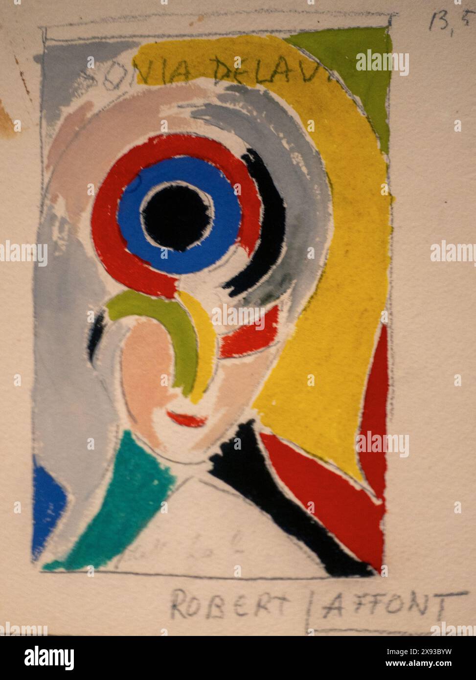 Sonia Delaunay exhibition at the Bard Graduate Center Gallery in ...