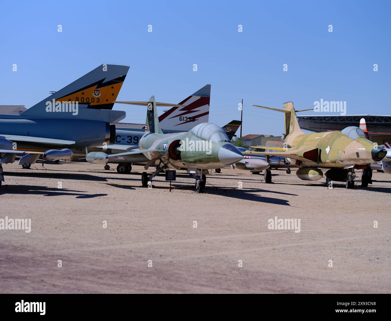 The Pima Air & Space Museum in Tucson, Arizona, features historic ...