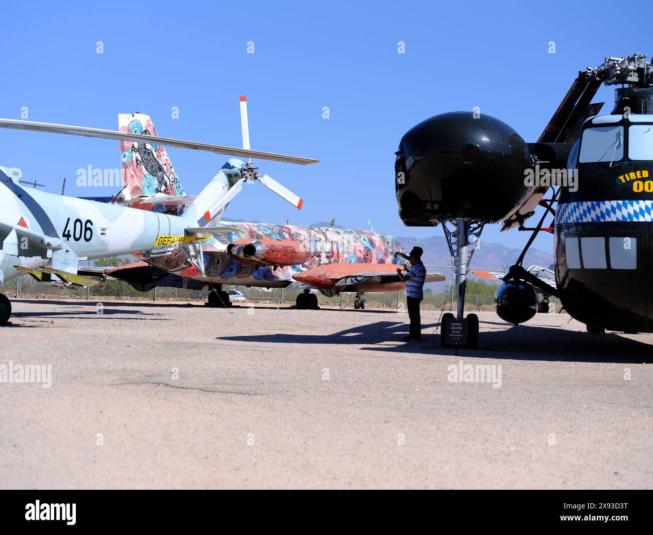 The Pima Air & Space Museum in Tucson, Arizona, features historic ...