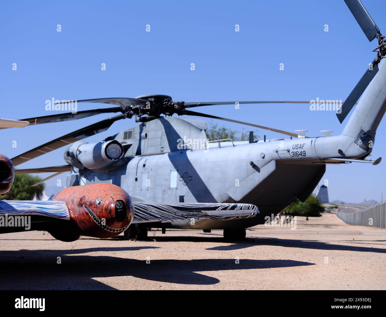 The Pima Air & Space Museum in Tucson, Arizona, features historic ...