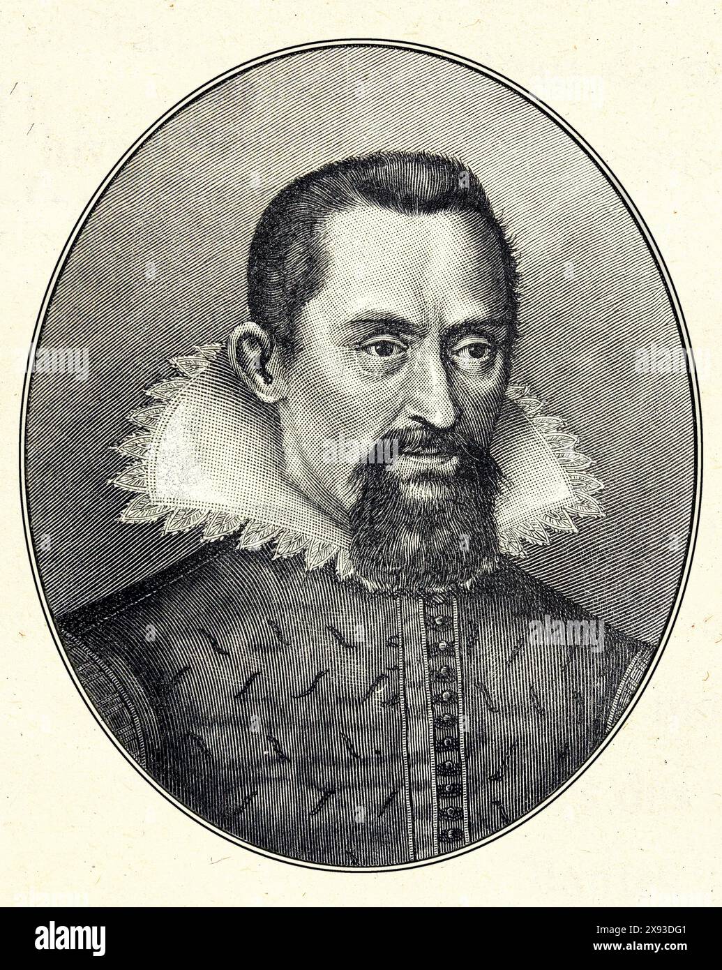 Johannes Kepler (1571-1630), German astronomer and mathematician ...