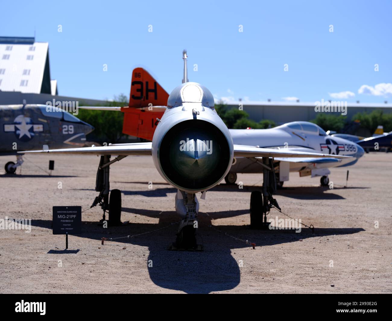 The Pima Air & Space Museum in Tucson, Arizona, features historic ...